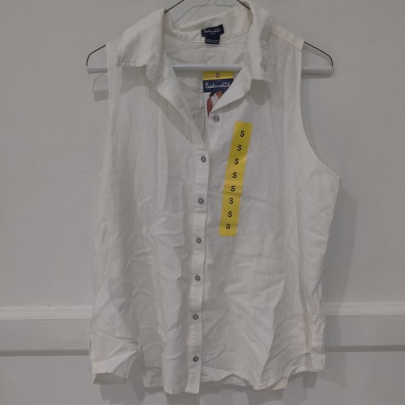 Splendid | Tops | Nwt Splendid Womens Lightweight Button Down Tank Top ...